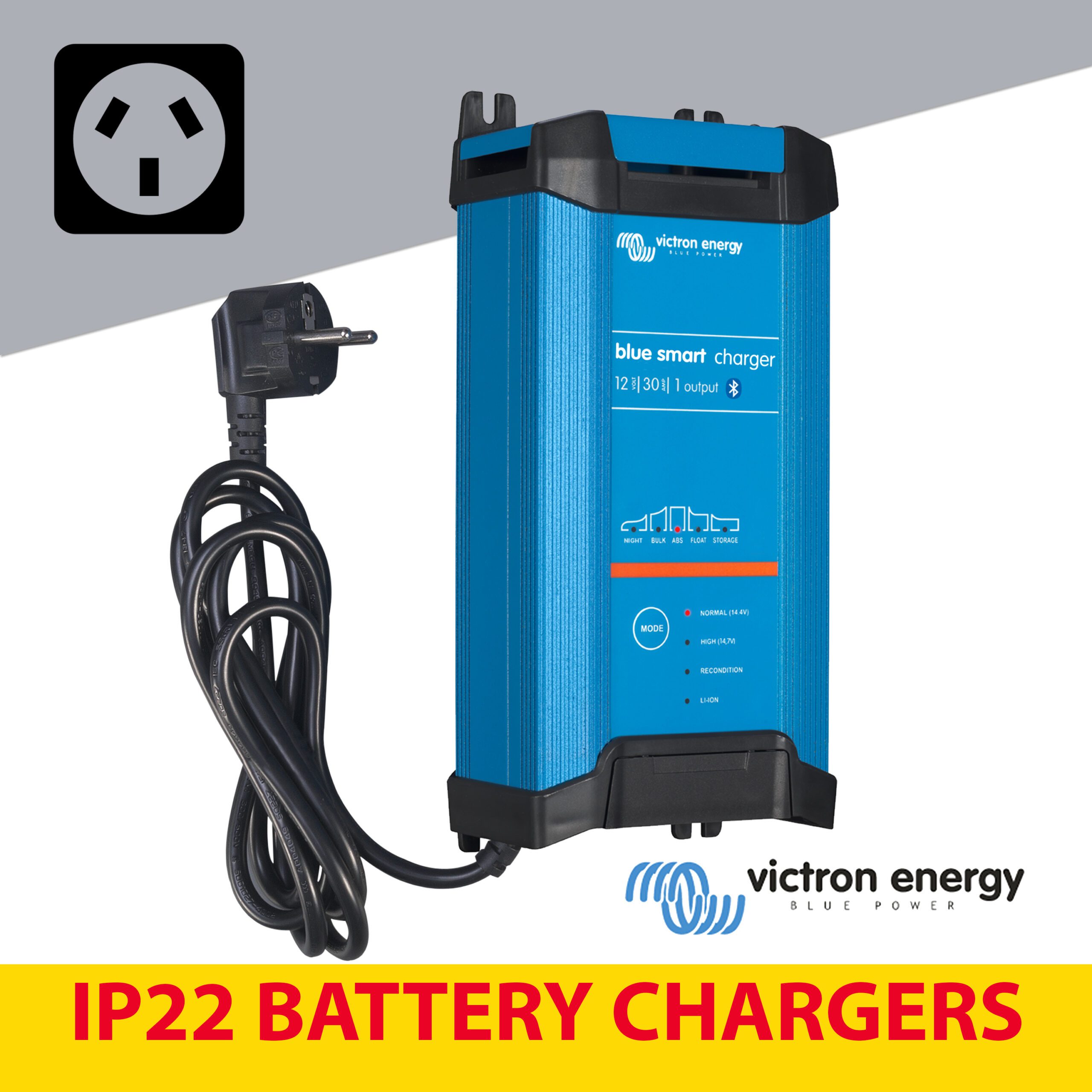 Blue Smart IP22 Chargers - I&D Industries - Victron Energy Shop