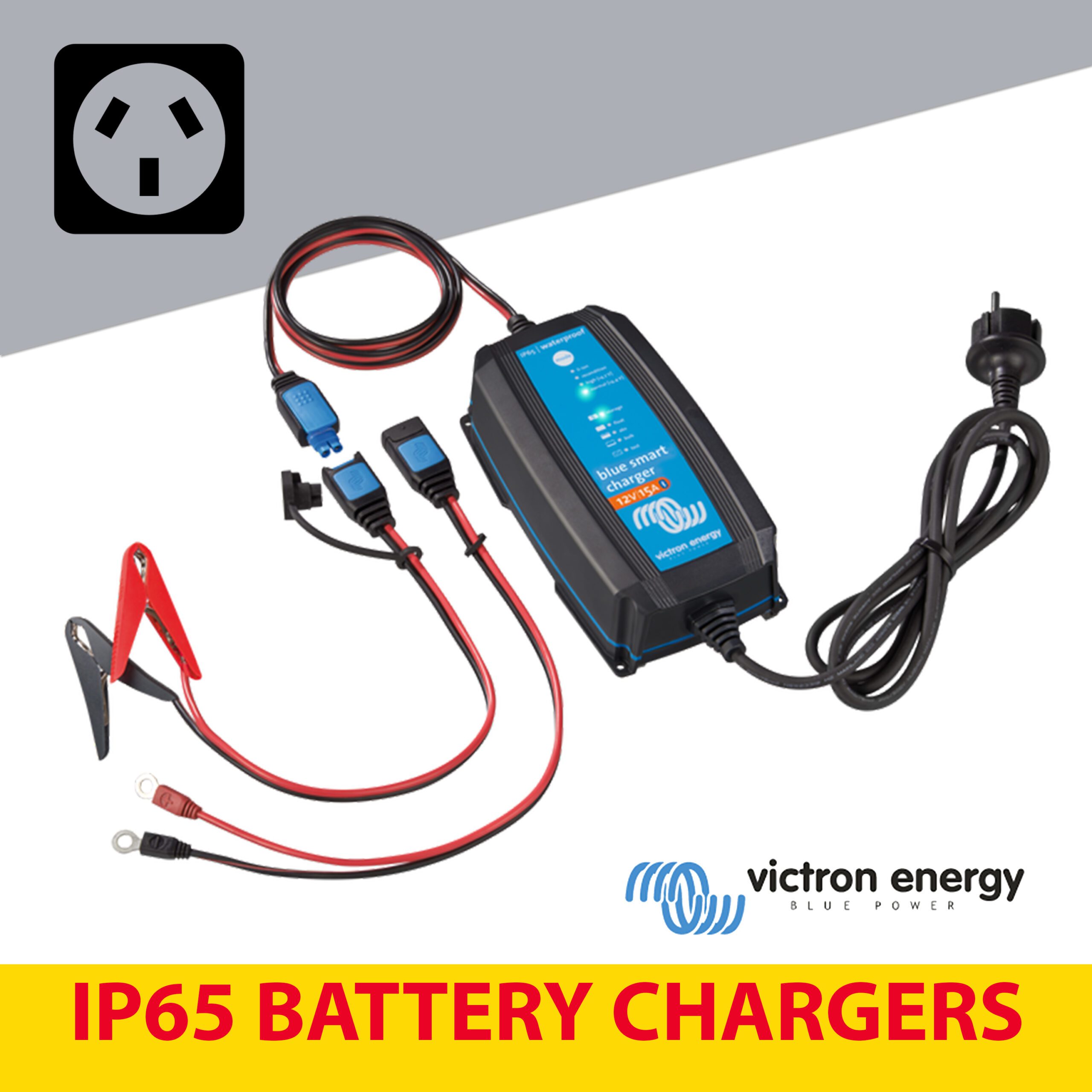 Blue Smart IP65 Chargers - I&D Industries - Victron Energy Shop