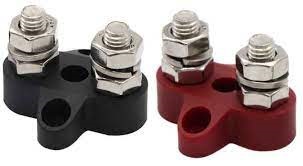 Dual Terminal Stud M8-linked set (1 red/1 black) - I&D Industries ...