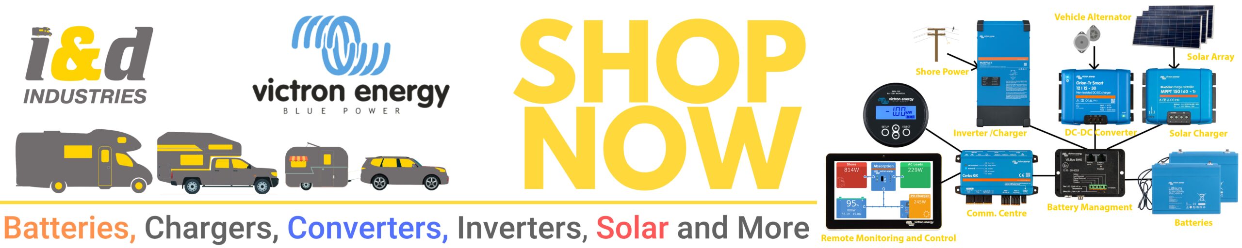 Home - I&D Industries - Victron Energy Shop