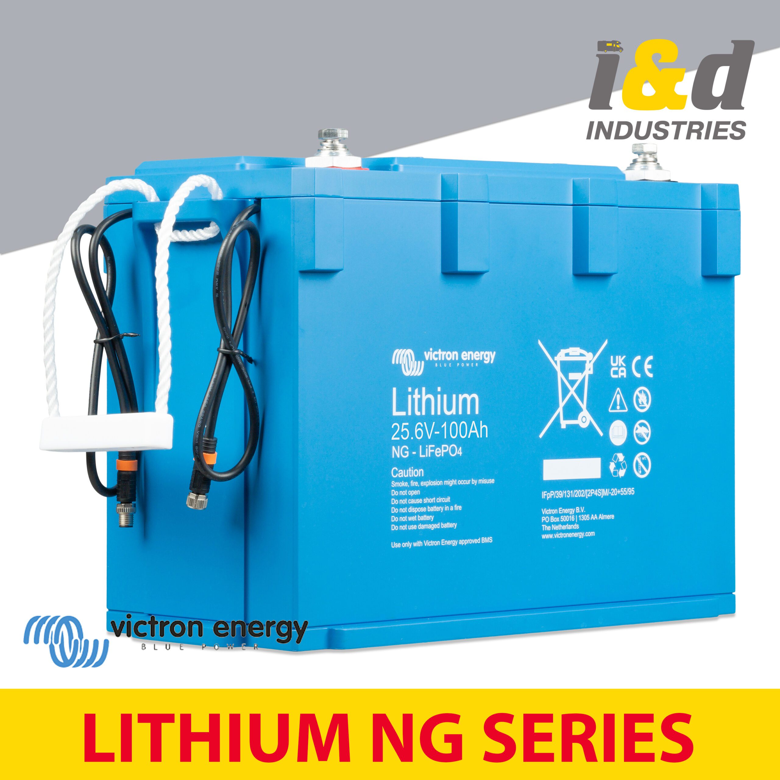 Smart Lithium LiFePO4 Battery NG Series - I&D Industries - Victron ...